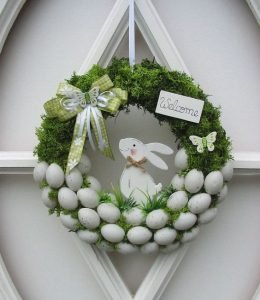 Easy DIY Easter Wreaths for Front Door - Party Wowzy